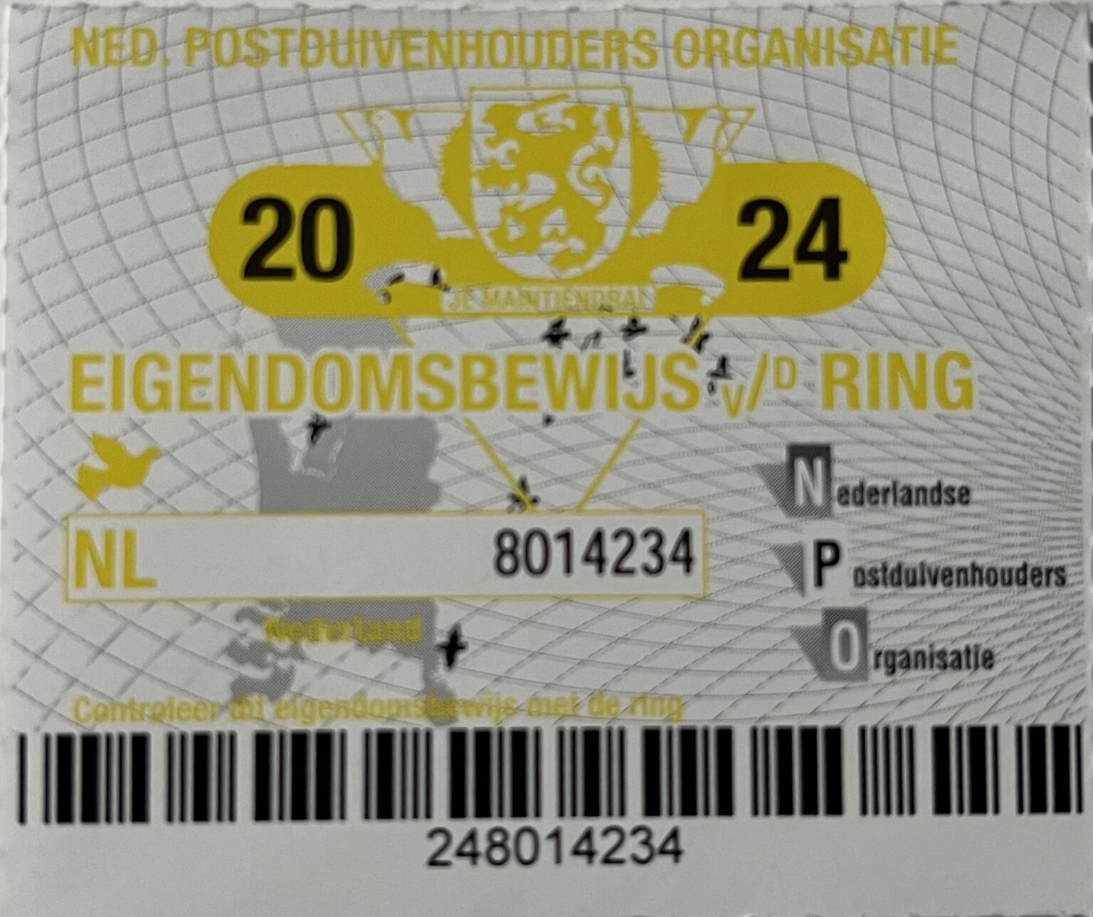 Handleiding Postduivensport -2 - Stichting Behoud Duivensport
